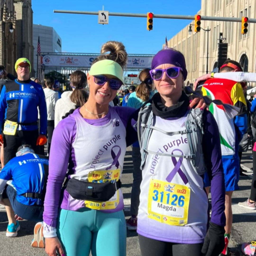 2024 Detroit Marathon and Half Marathon | Project Purple