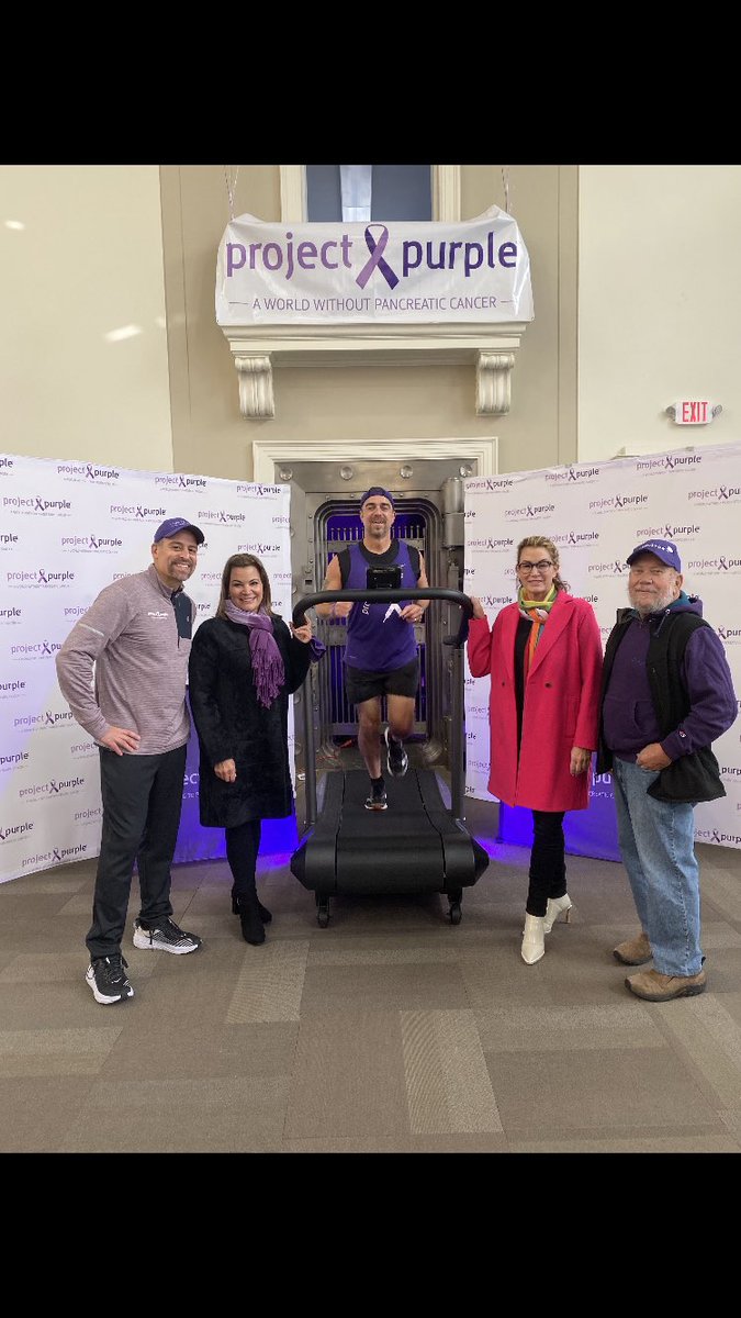 Project Purple Runs 45.75 Miles for World Pancreatic Cancer Day ...