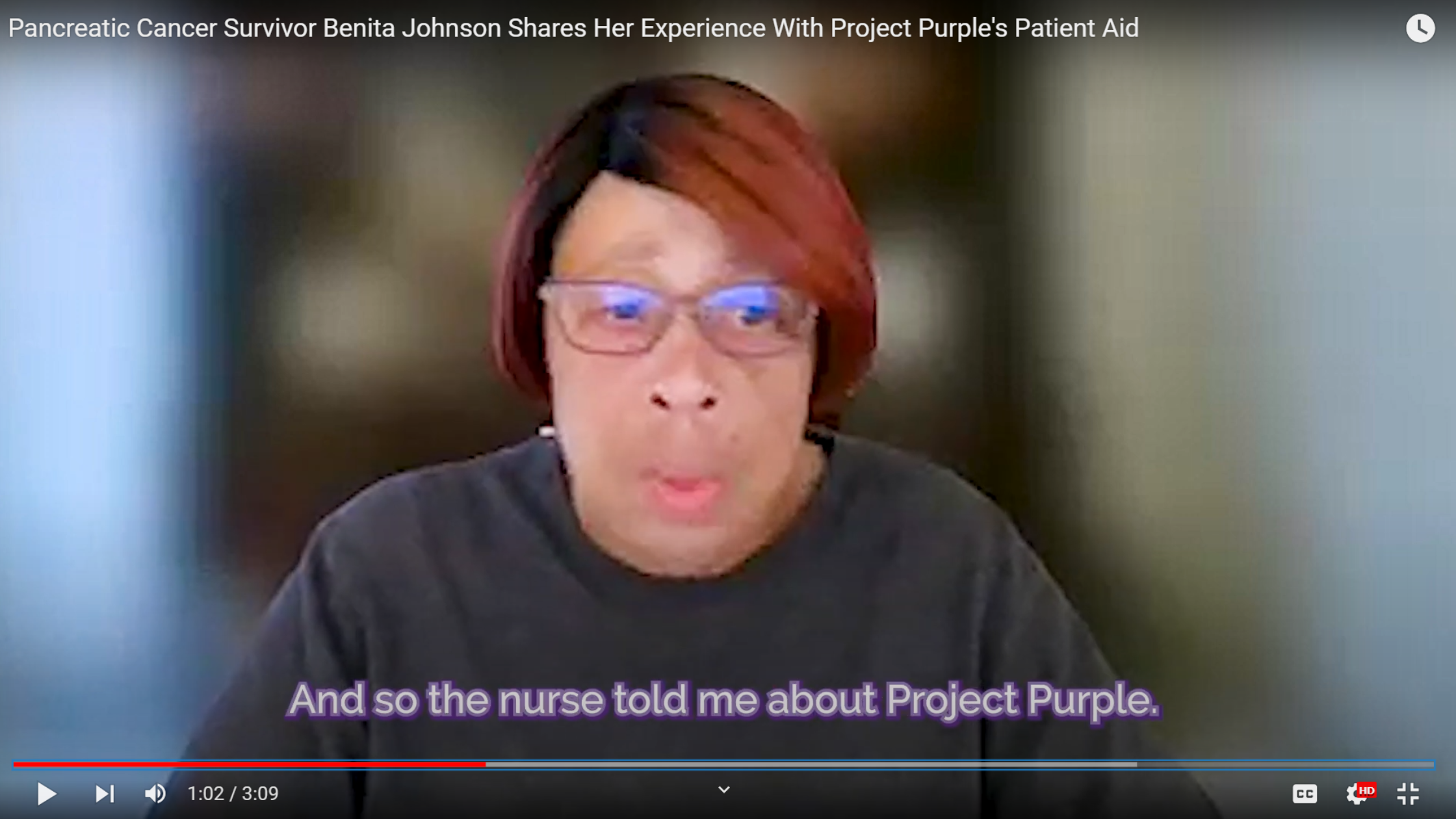 Pancreatic Cancer Survivor Benita Johnson Shares Her Experience With ...